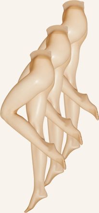 Kunert Kunert 3er-Pack Feinstrumpfhosen Mystique beige