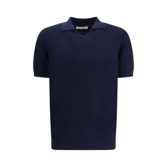 Brunello Cucinelli Homme, Tops, Bleu, Taille: L Chemise habill&eacute;e en coton