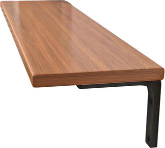 Generic Schwimmende Regale, Regale für Wand, Bildleiste, dekorative Wandregale für Wohnzimmer, Schlafzimmer, Badezimmer, Küche, Heimbüro, Waschküche Walnut 30