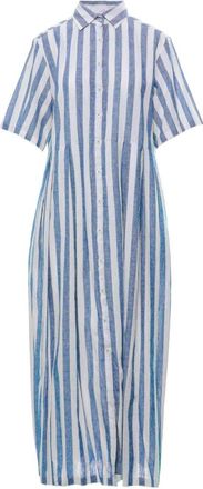 Bastoncino Femme, Robes, Bleu, Taille: 42 FR Adriana Shirt Dress