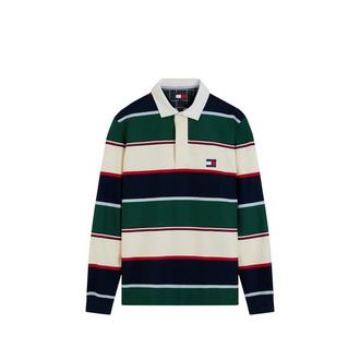 Tommy Hilfiger Polo droit &agrave; rayures en coton