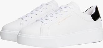 Tommy Hilfiger Weiße Ledersneaker Tommy Hilfiger