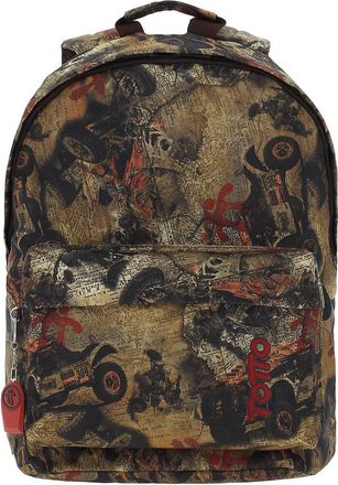 Totto MA04IND337-1410J-8NF Freizeitrucksack, Braun - Dakart - Größe: 40 cm