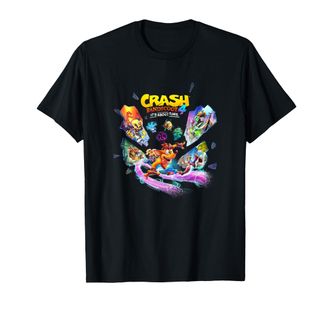 Crash Bandicoot 4: Its About Time Island Shards Game Poster T-Shirt