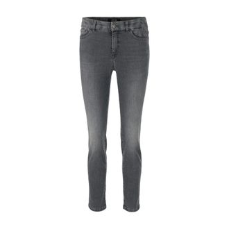 Marc Cain Damen, Jeans, Grau, SGr&ouml;&szlig;e