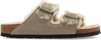 Birkenstock Arizona Shearling Wildleder - - Shoes - Damen - Braun - 36 EU