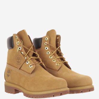Timberland Mens Ankle Boots 6-Inch Leather Beige