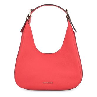 Michael Kors Nolita Kleine Hobo-Tasche aus genarbtem Leder - - Bags - Damen - Rot - ONE SIZE