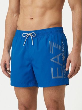 Emporio Armani Badeshorts 7M002001 AF14497 MB015 Blau Regular Fit