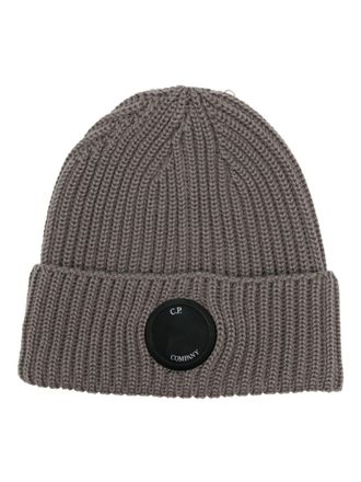 C.P. Company bonnet à verre de lunette signature - Marron