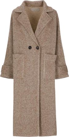 D.exterior Wollmischungs-Mantel - - Coats - Damen - Braun - M