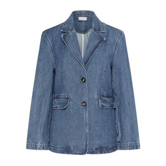 Kaffe Femme, Vestes, Bleu, Taille: 48 FR Denim Jacket