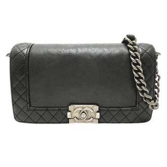 Chanel Pre-owned Boy Schultertasche - - Pre-owned - Damen - Schwarzk - ONE SIZE