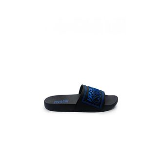 Versace Homme, Chaussures, Noir, Taille: 44 EU Rubber Slides