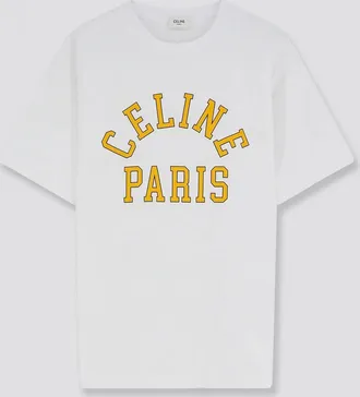 Celine T-Shirt Femme couleur Blanc