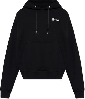 Off-white Homme, Sweatshirts et sweats &agrave; capuche, Noir, Taille: L Logo SweaT-shirt