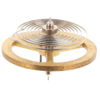 Hemobllo Vintage Uhrenzubeh&ouml;r Unruhrad aus Eisen 1 Satz Ersatzteil f&uuml;r Mechanische Wanduhren Selbstgemacht Reparatur