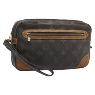 Louis Vuitton Pre-owned Monogram Canvas Clutch - - Pre-owned - Damen - Braun - ONE SIZE