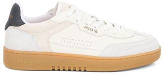 Axel Arigato Mens Sneakers Dice T-Toe White Leather Trainers