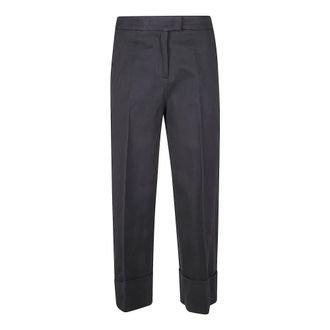Pantaloni Torino Damen, Hosen, Schwarzk, SGr&ouml;&szlig;e