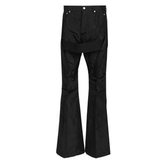 Rick Owens Megastrapped Hosen - - Trousers - Herren - Schwarzk - W33