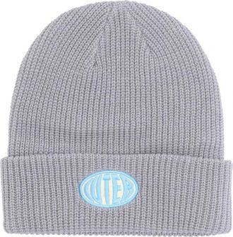 Iuter Dunkelgraue Beanie M&uuml;tze - - Accessories - Herren - Grau - ONE SIZE