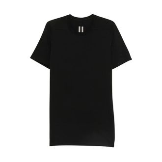 Rick Owens Homme, Tops, Noir, Taille: L T-shirt Level T