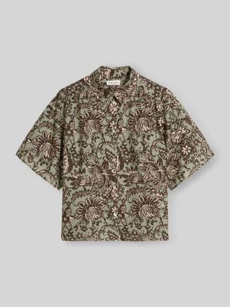 Marc O'Polo Loose Fit Bluse aus reiner Baumwolle