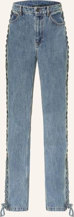 Rotate Rotate Straight Jeans blau