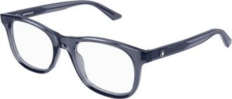 Montblanc Montblanc, Homme, Accessoires, Gris, Taille: 54 MM Square Optical Frame