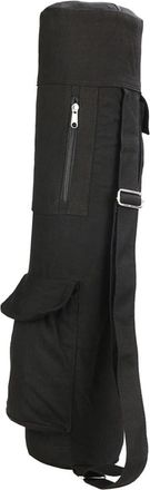 Supvox Yogatasche mit Verstellbarem Schultergurt und Verstärktem Reißverschluss Multifunktionale Aufbewahrungstasche für Yogamatten mit DREI Taschen für Fitn