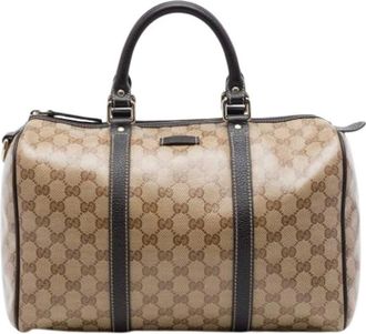 Gucci Sac Boston Pre-owned - Femme - Pre-owned - Beige - Taille: ONE Size