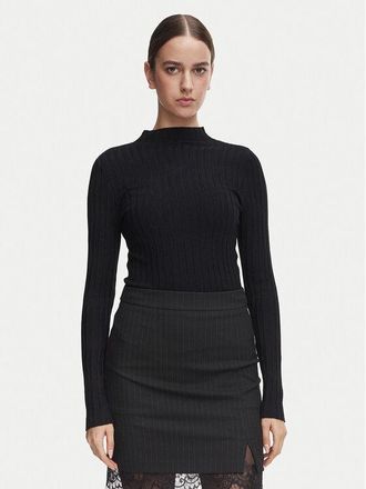 Morgan Bluse 252-MROYA Schwarz Slim Fit