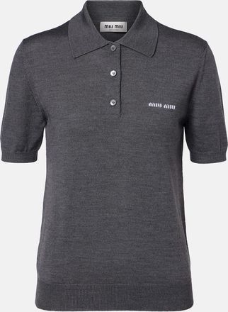 Miu Miu Polopullover aus Wolle