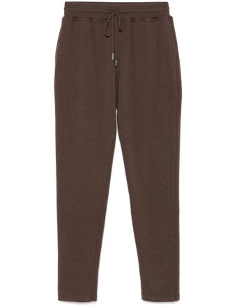 Kiton pantalon Tina en cachemire - Marron