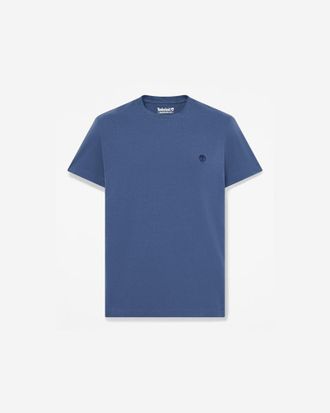 Timberland Dunstan River Kurzarm-T-Shirt mit schmaler Passform f&uuml;r Herren in Dunkelblau, Herren, Blau, Gr&ouml;&szlig;e