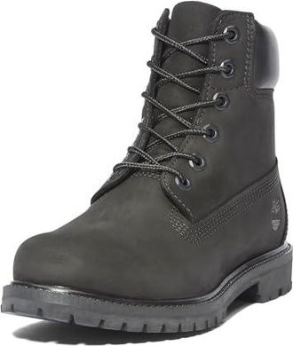 Timberland Bottes imperm&eacute;ables de qualit&eacute; sup&eacute;rieure pour femme 6 po, Noir-nouveau 2024, 7 Wide