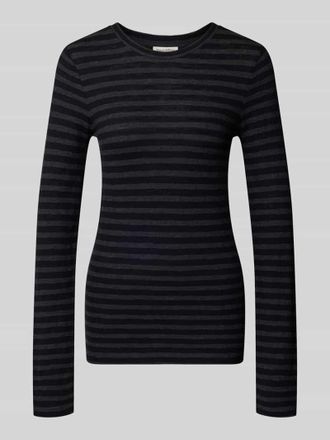 Marc O'Polo Regular Fit Langarmshirt aus reiner Baumwolle
