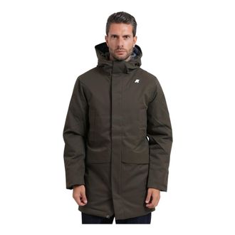 K-Way Veste Jarno Twill Marmotta - Homme - Manteaux - Gris - Taille: L