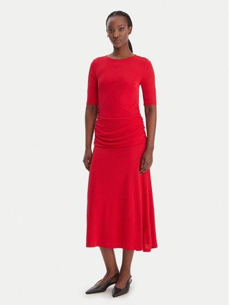 Tommy Hilfiger Coctailkleid Festive WW0WW47872 Rot Slim Fit