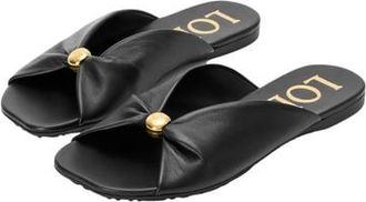 Loewe Paulas Ibiza - Mules Pebble Soft en cuir dagneau nappa