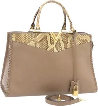 Louis Vuitton Sac &agrave; main en cuir Pre-owned - Femme - Pre-owned - Beige - Taille: ONE Size