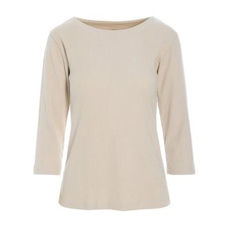 Bitte Kai Rand Rippstrick-Bluse - - Tops - Damen - Beige - 2XL