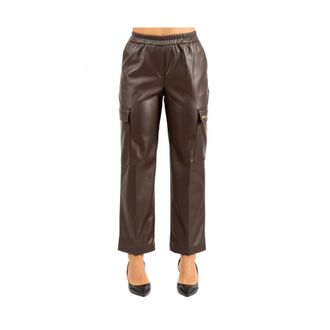 LuckyLu Femme, Pantalons, Brun, Taille: 40 FR Pantalone