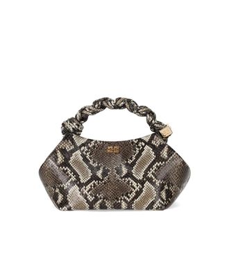 Ganni SAC &Agrave; MAIN BOU IMPRIM&Eacute; PYTHON GANNI