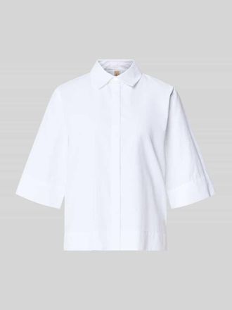 Soyaconcept Regular Fit Hemdbluse im Halbarm-Design Modell Netti