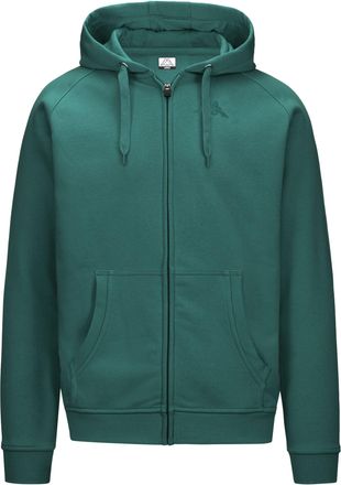 Kappa Sweatshirt mit Kapuze und Rei&szlig;verschluss, Herren, Baumwolle, sportlich, Modell: Logo Jack Slim