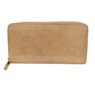 Louis Vuitton Pre-owned Zippy Wallet Monogram Vernis Long Wallet - Femme - Pre-owned - Beige - Taille: ONE Size