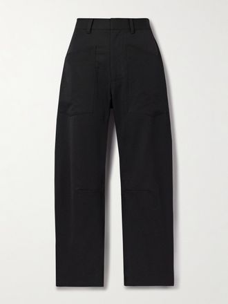 Nili Lotan Pantalon Fusel&eacute; En Serge De Laine Shon - Noir