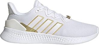 adidas Puremotion Se, Chaussures de Running pour Femme, Blanc/Noir (Ftwbla Ftwbla Negb&aacute;s), 42 EU